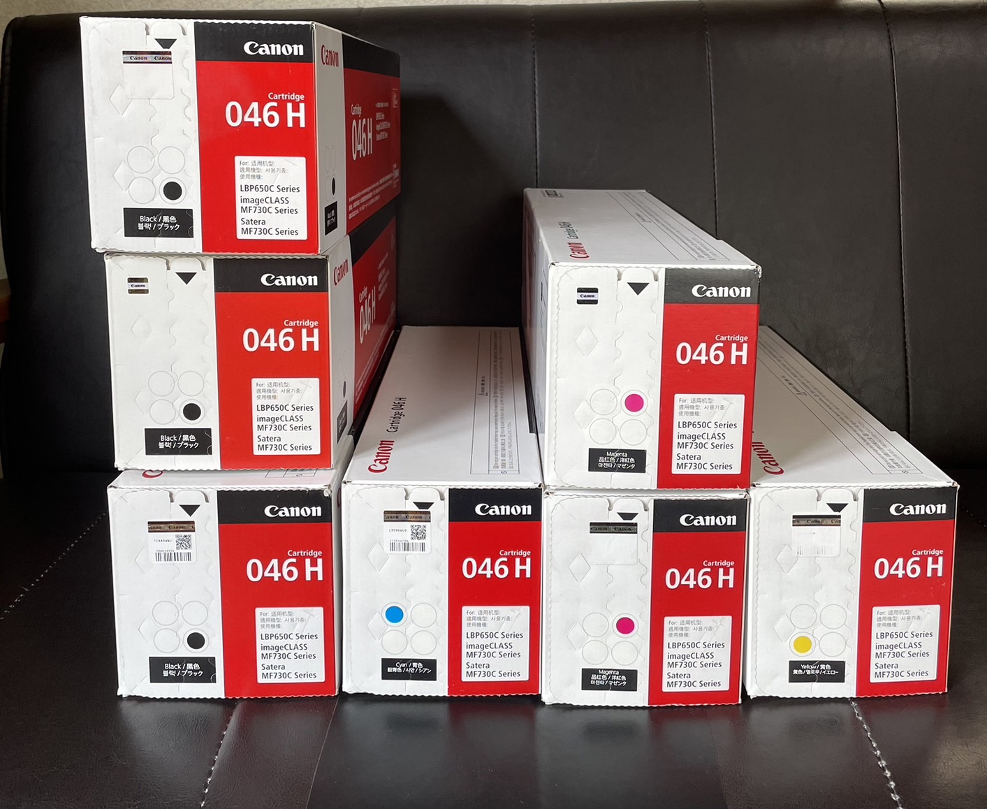 Canon CRG-046H トナーカートリッジ 計7点を買取させて頂きました！ | トナー・インク買取専門店マカリー！高価買取No,1を目指し真剣営業中！